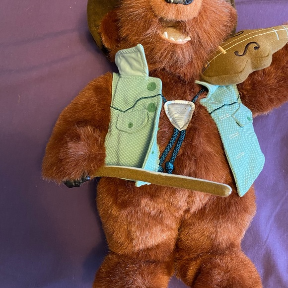 Disney | Toys | Disney Store Plush Country Bear Zeb Fiddle Playing ...